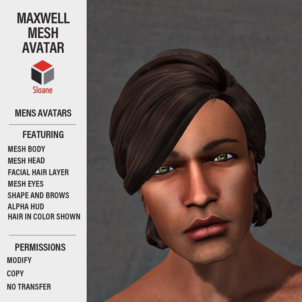 Sloane . Mesh Avatar . Maxwell (BETA) | Kitely