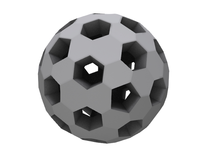 [Px] Hexagon ball {mesh} | Kitely
