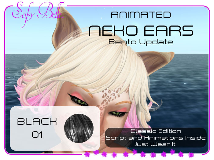 Animated cat ears for Neko and Cat Residents | Kitely