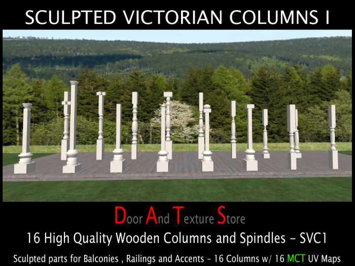 DATS SCULPTED VICTORIAN COLUMNS 1 | Kitely