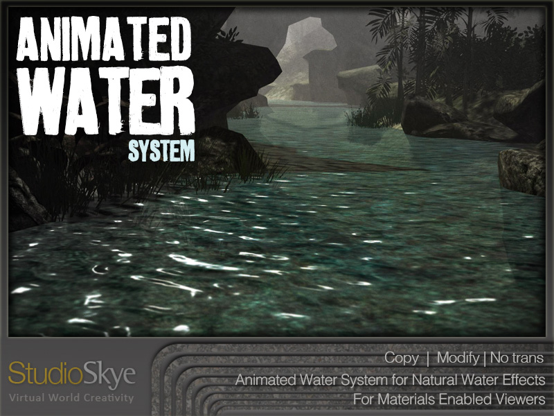 Skye Animated Water System | Kitely