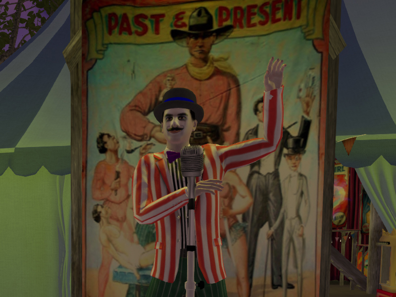 SideShow Barker & Stage | Kitely