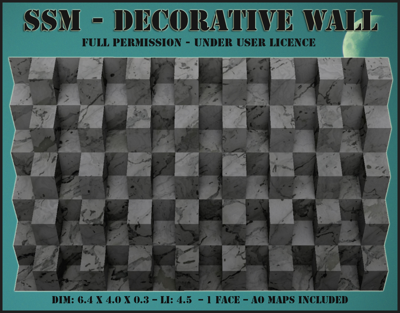 SSM - Decorative Wall | Kitely