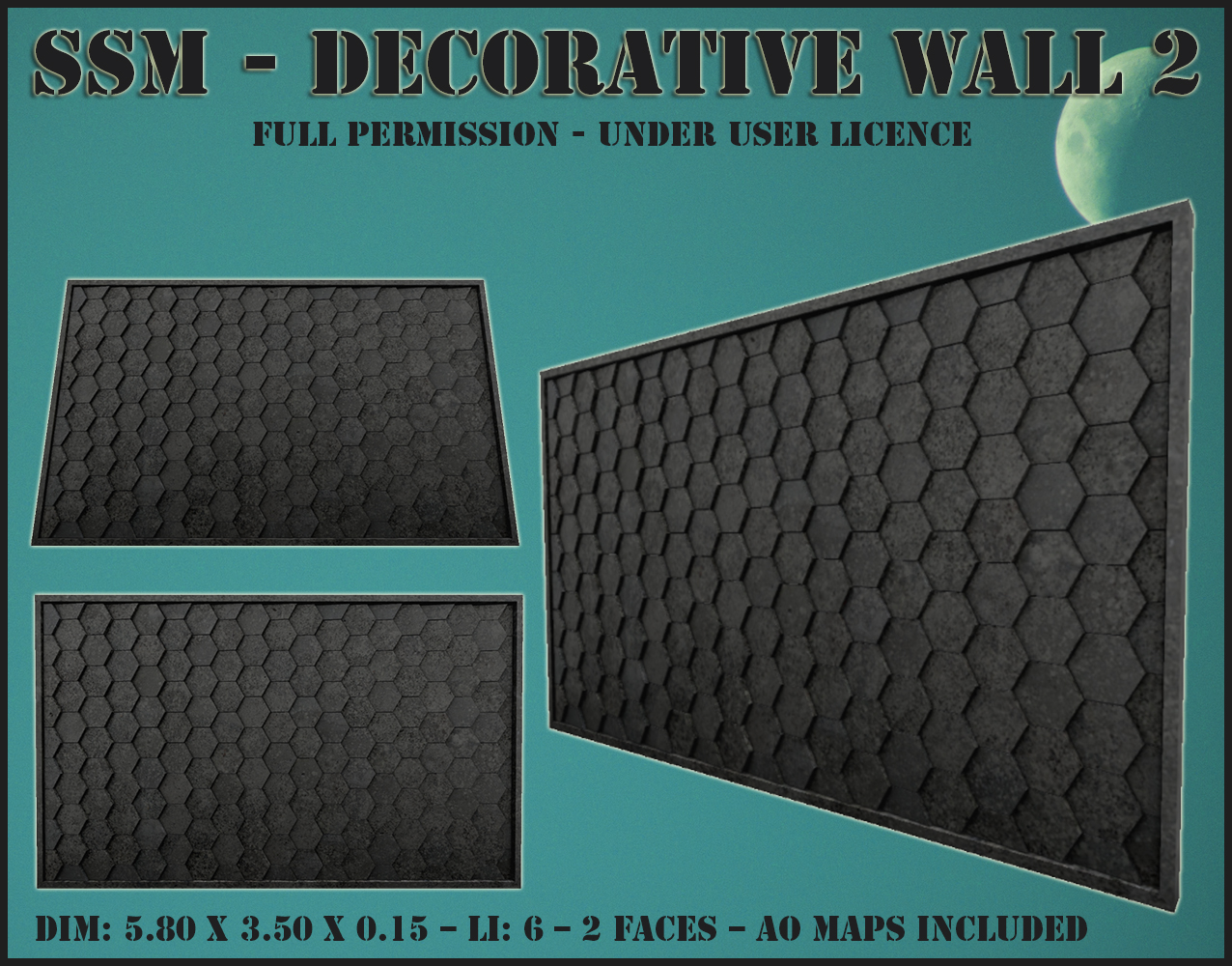 SSM - Decorative Wall 2 | Kitely