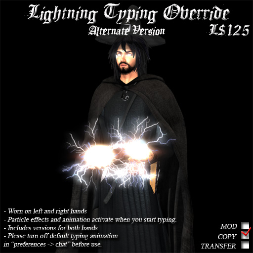 Lightning Typing Override | Kitely